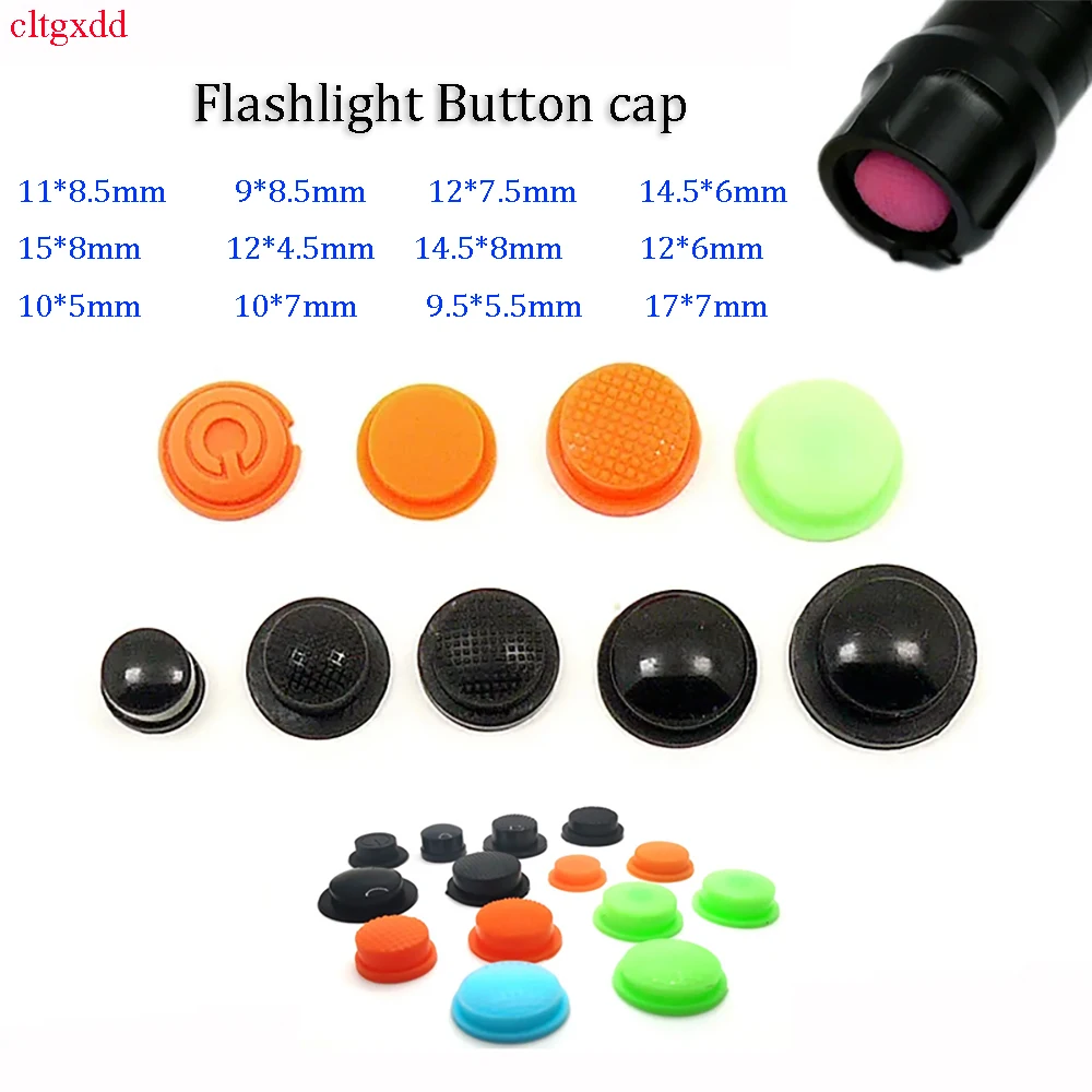2piece-10-11-12-15mm-tail-switch-button-cover-soft-silicone-cover-LED ...