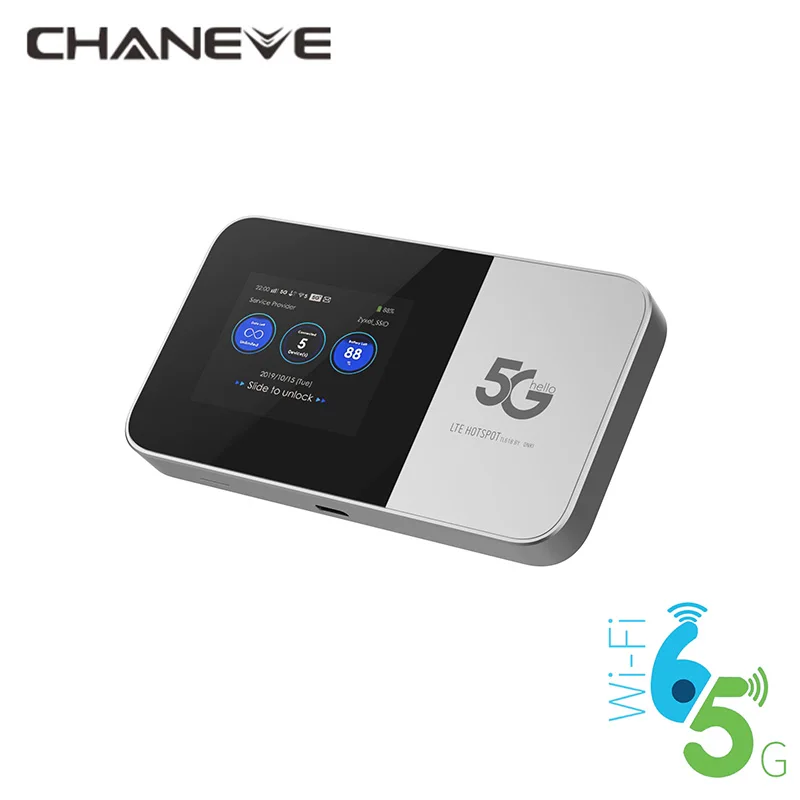 CHANEVE-5G-MiFi-Mobile-Pocket-Modem-WiFi-Hotspot-With-Sim-Card-Slot ...