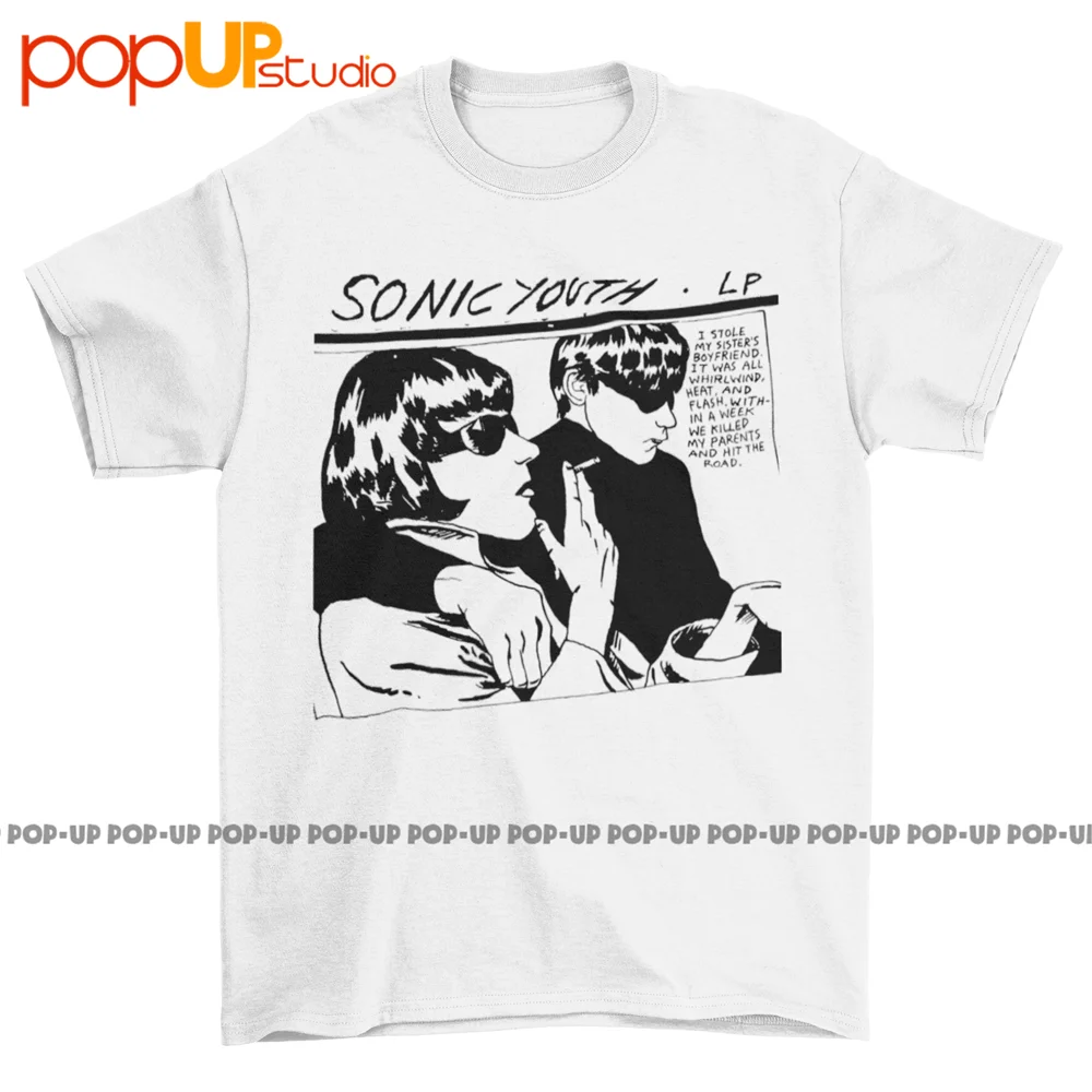 Camiseta de Sonic Youth con el lema "LAS CHICAS INVENTARON EL PUNK ROCK ...
