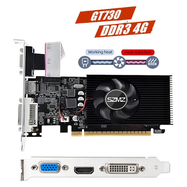TISHRIC GT610 1G/2G Tarjeta De Video PCIE X16 NVIDIA, 45% OFF