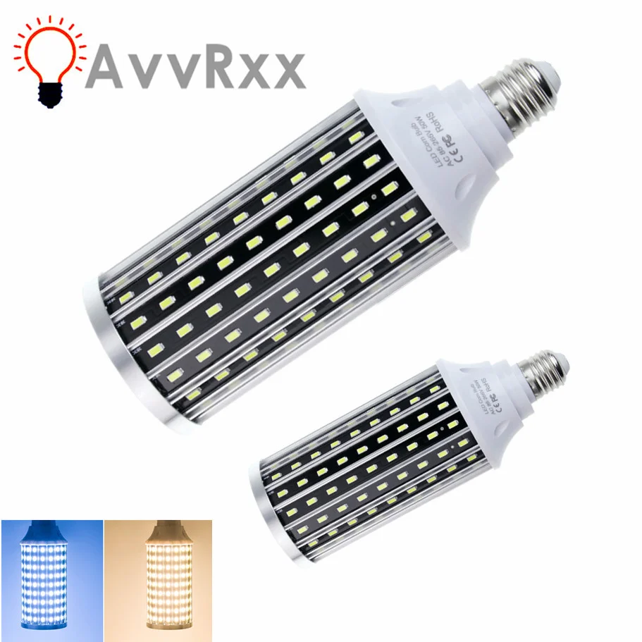 Led 85-265v Corn Bulb E27 110v Bombilla Led Lamp Lampara Led Bulb 50w ...