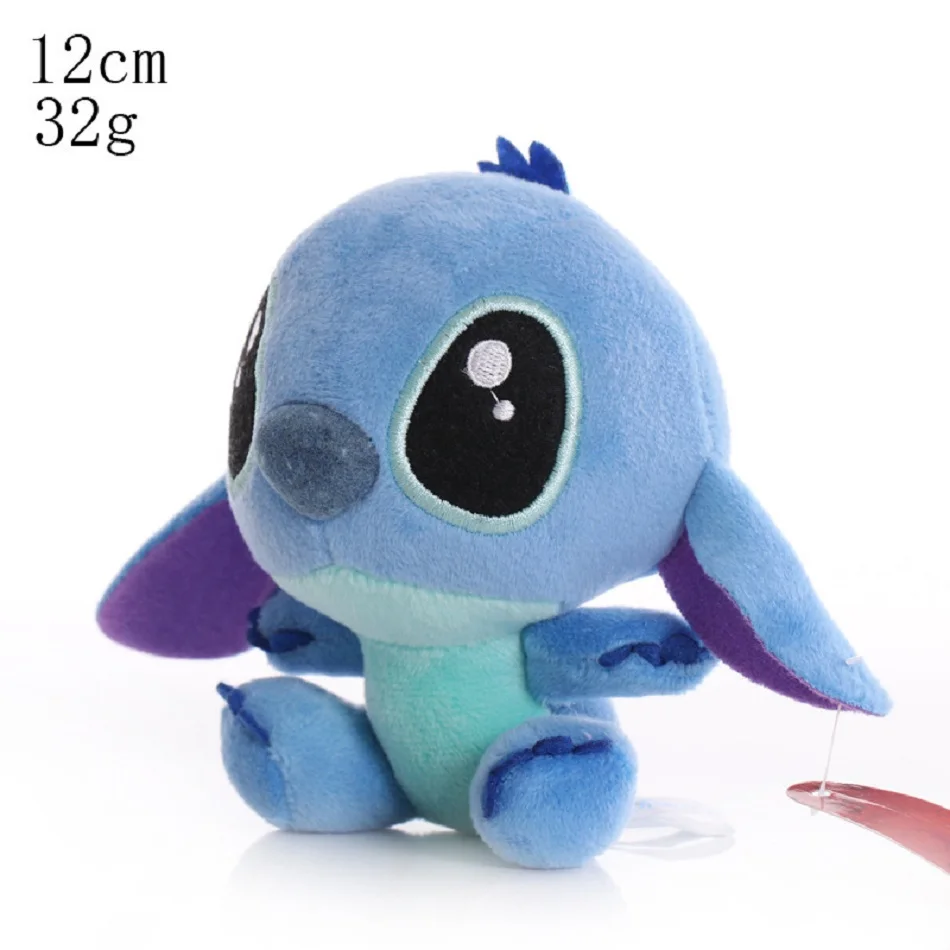 2023 Muñecos de peluche de Stitch de dibujos animados de color azul y ...