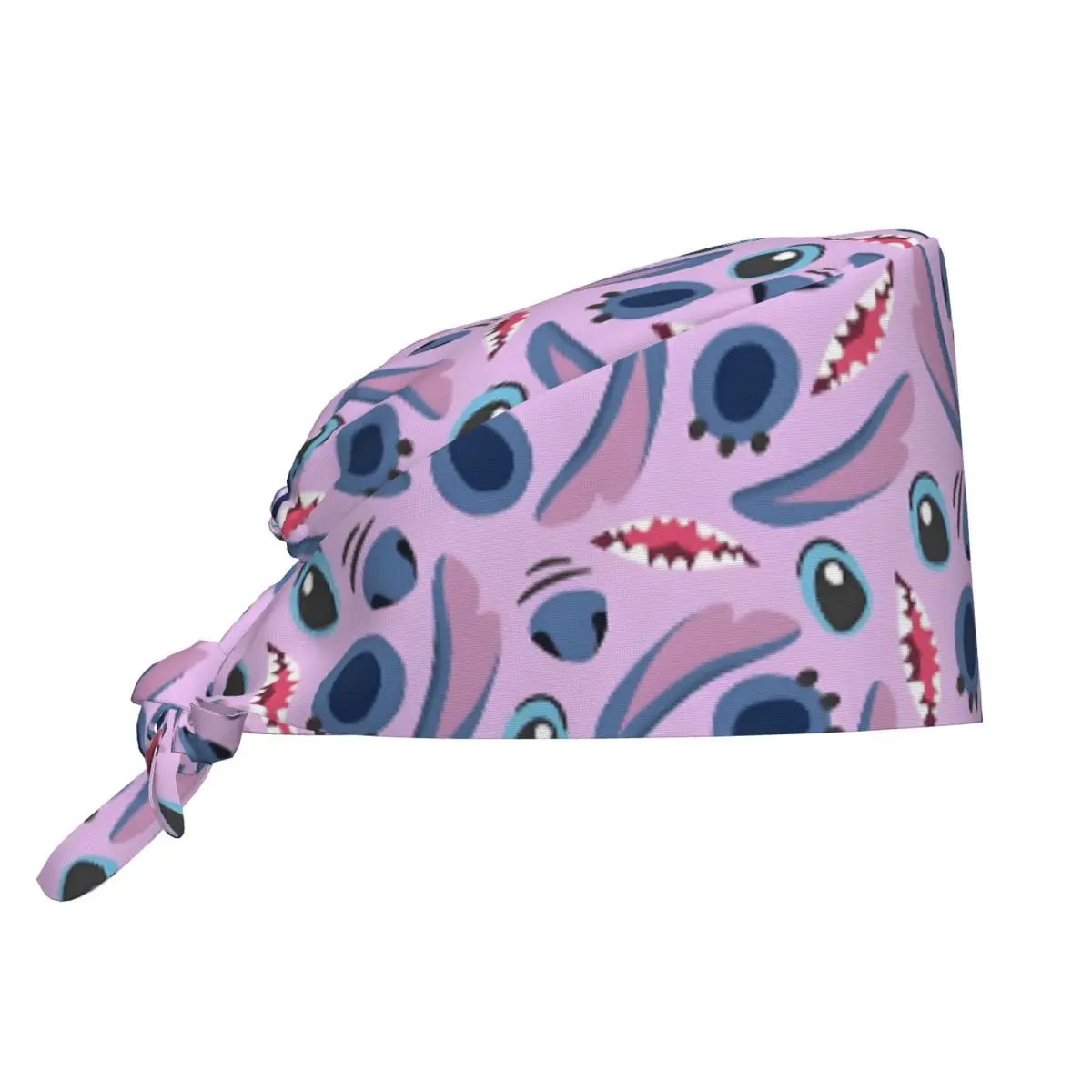 Custom Lilo Stitch Cartoon Movie Medical Staff Scrubs Hat Men Women ...