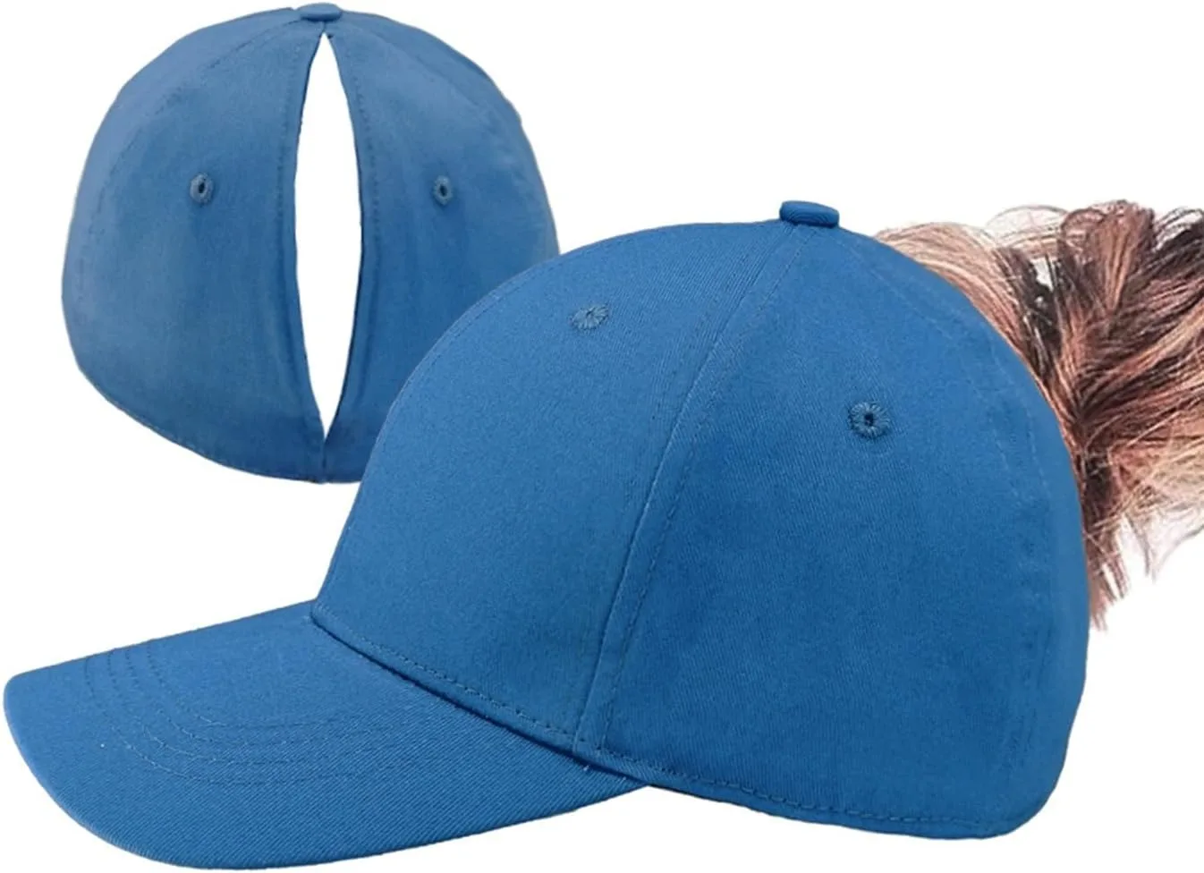 TikTok Heat Magnetic Ponytail Caps For Women Sport Wear Breathable ...