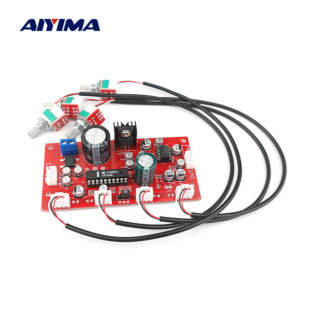 AIYIMA LM1036 Tone Board Bass Treble Balance Volume Control Adjustment ...