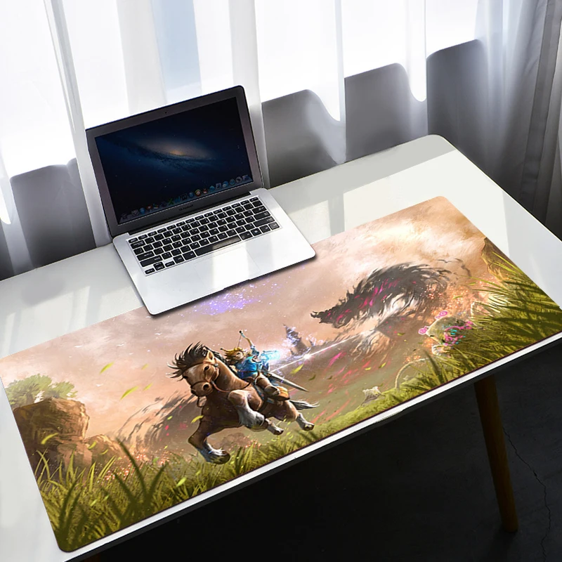 Zelda Keyboard Mat Large Mouse Pad Cartoon Gaming Mousepad Gamer Desk ...