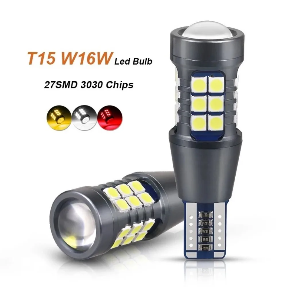2pcs Super Bright W16W T15 921 LED Bulbs Canbus Car Light High Power ...
