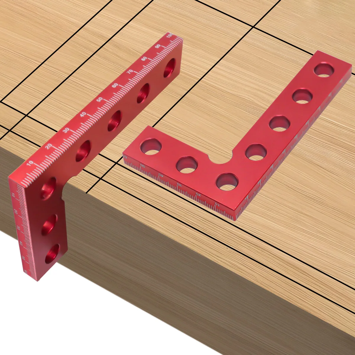 Carpenter-Square-L-Square-Right-Angle-Ruler-Small-Pocket-Aluminum ...