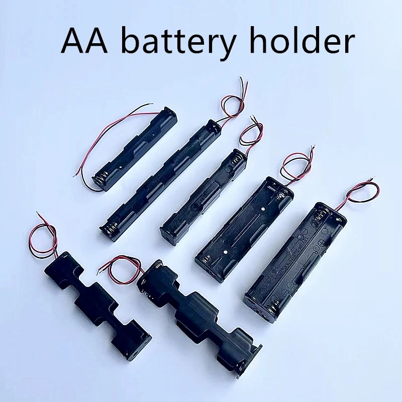 With-Cable-2-3-4-8-Slot-AA-Battery-Holder-AA-Long-Strip-Back-Shell ...
