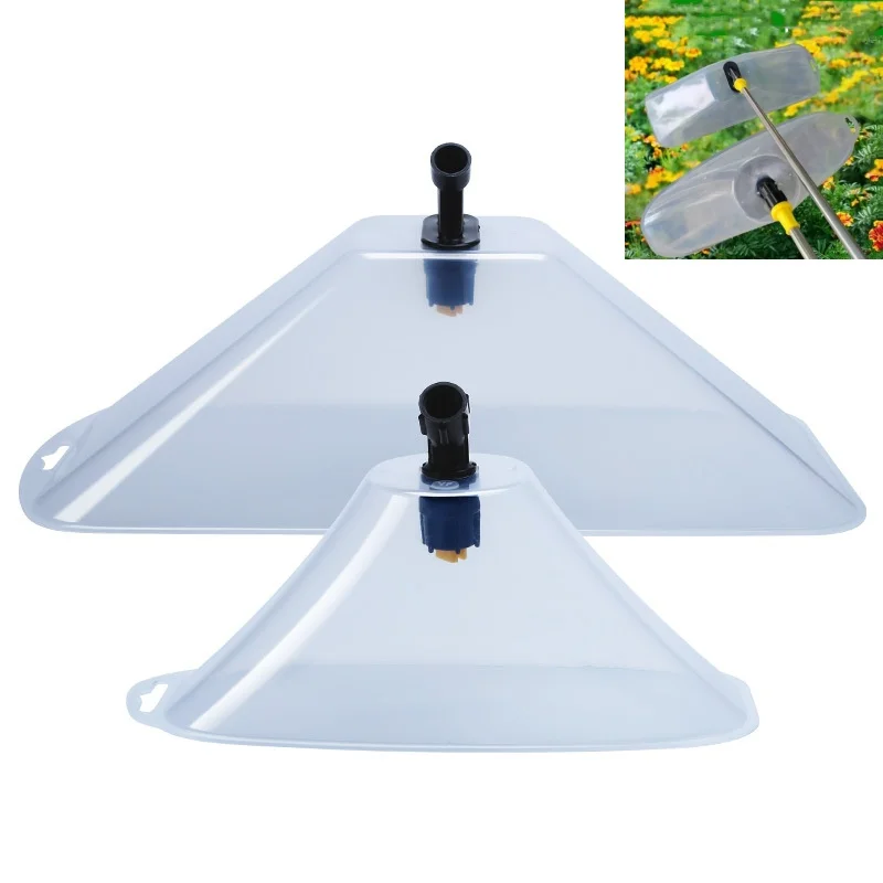 Garden-Windproof-Sprayer-Power-Sprinkler-Cover-Transparent-Fan-type ...