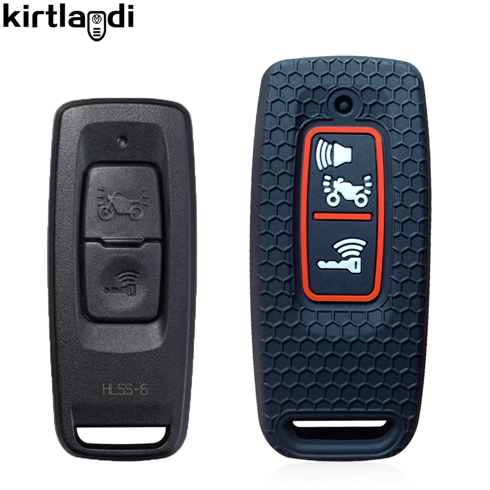 2/3 Tasten Silikon Remote Key Case Abdeckung Halter für Honda pcx160 ...