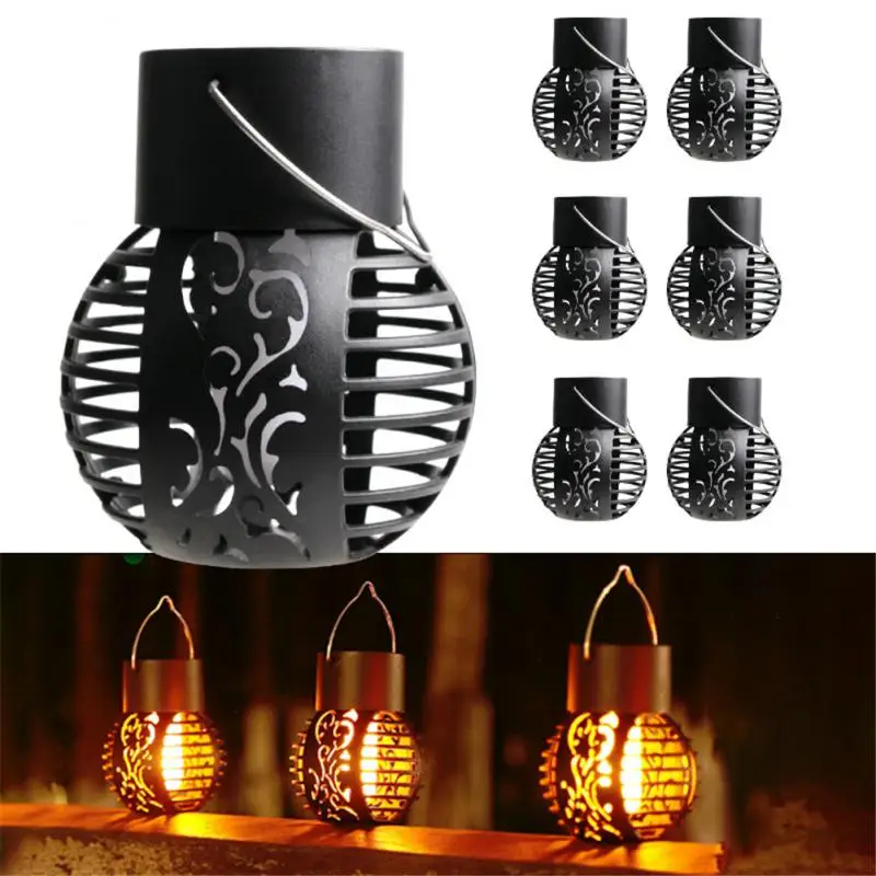 LED-Solar-Light-Outdoor-Waterproof-Flickering-Flame-Effect-Ball-Solar ...