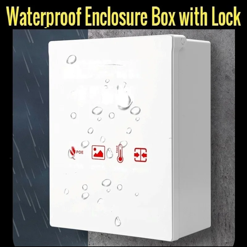 Plastic-Waterproof-Enclosure-Case-with-Lock-Rainproof-Enclosure-Box ...