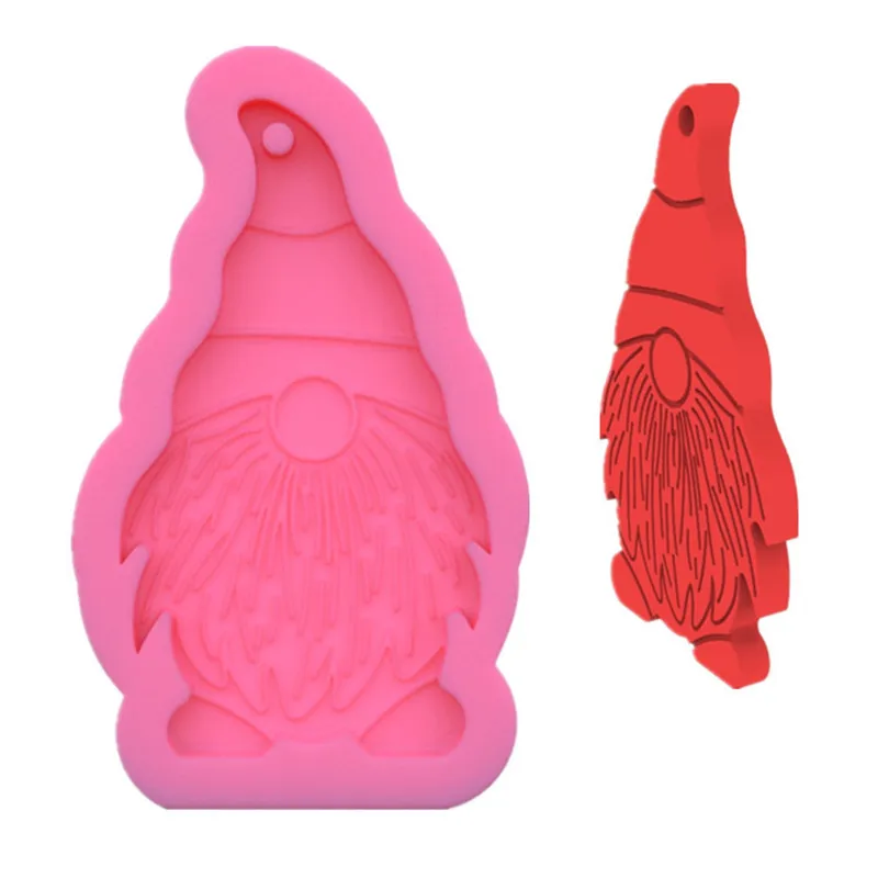 Gnome-Silicone-Mold-Fondant-Resin-Crafts-Clay-Candy-Jewelry-Gumpaste ...