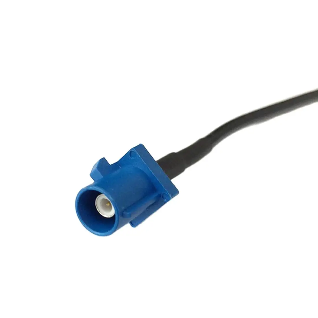 Fakra C Male Plug 5005 Bule SMB Coax Connector Pigtail Cable RG174 20cm GPS Antenna Extension ...