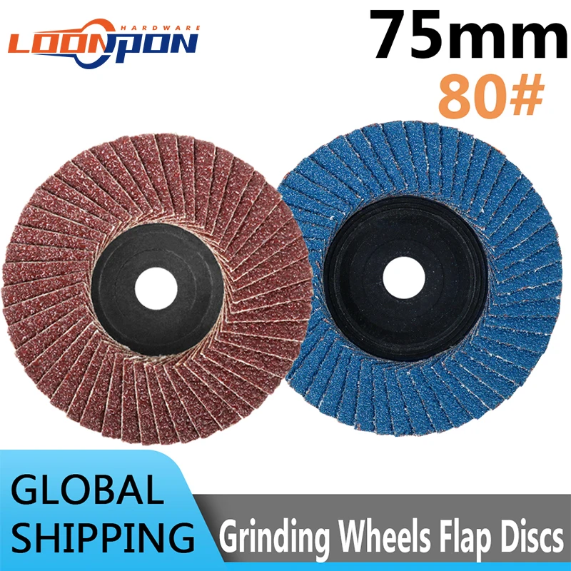 1-3PCS 75mm Professional Flap Discs Sanding Discs Grinding Wheels ...