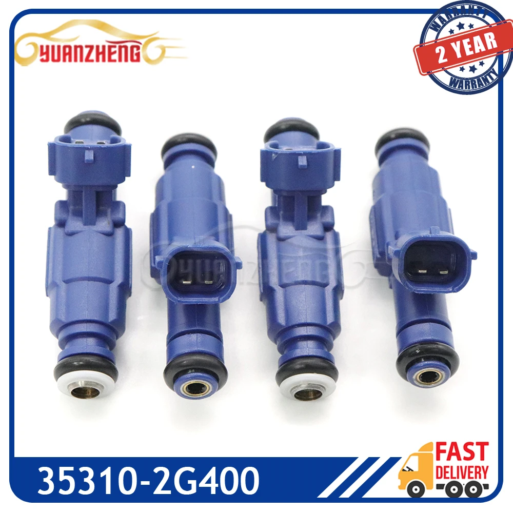 4PCS-Car-Fuel-Injector-Nozzle-35310-2G400-For-HYUNDAI-EQUUS-SONATA ...
