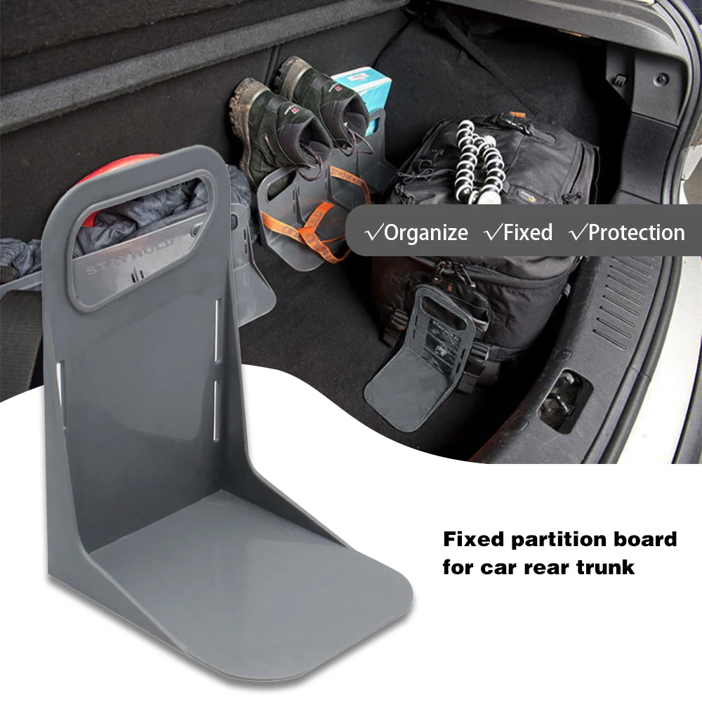 Grey-Car-Trunk-Storage-Box-Fixed-Partition-Multifunctional-Auto-Trunk ...