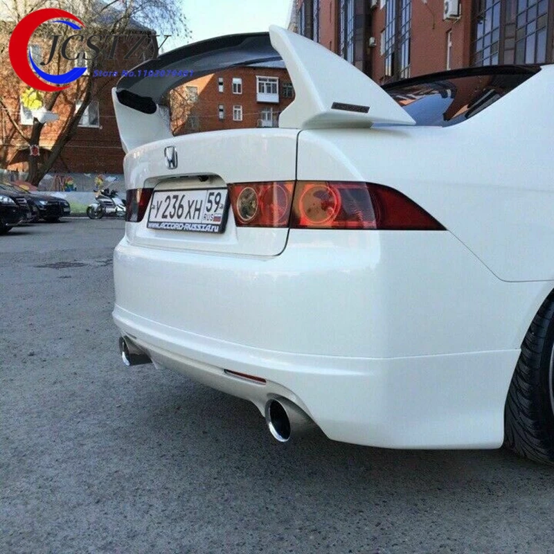 For-Honda-Accord-Spoiler-2008-2013-FD2-Spoiler-by-Glossy-Black-White ...