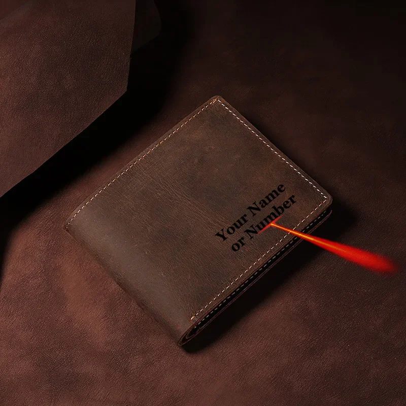 Custom-Personalized-Wallet-for-Men-with-Names-Genuine-Leather-Men ...