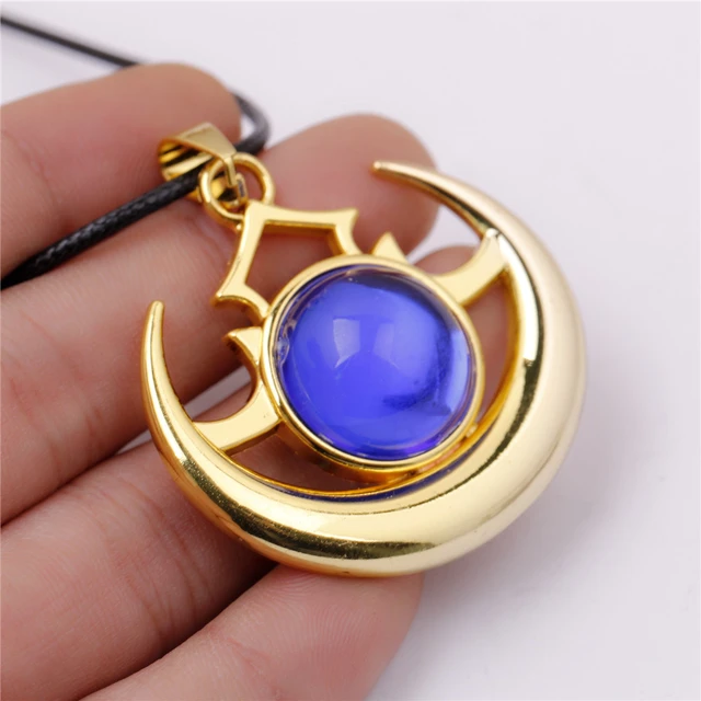 Blue Amulet Necklace