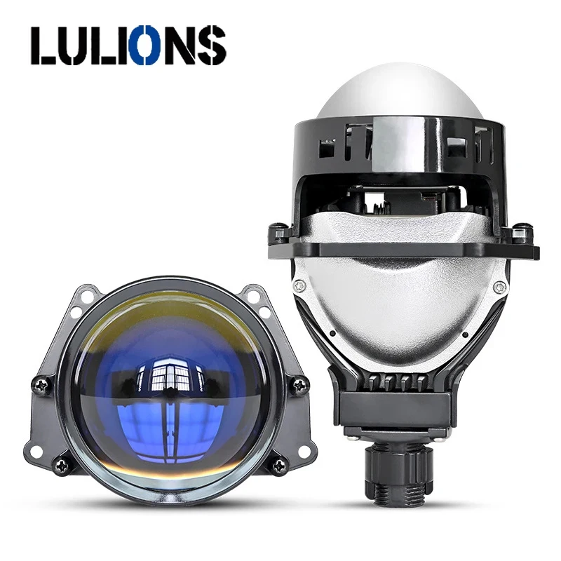 2pcs Bi LED Projector Lenses 3 Inch For Headlight Hella 3R G5 6000K ...
