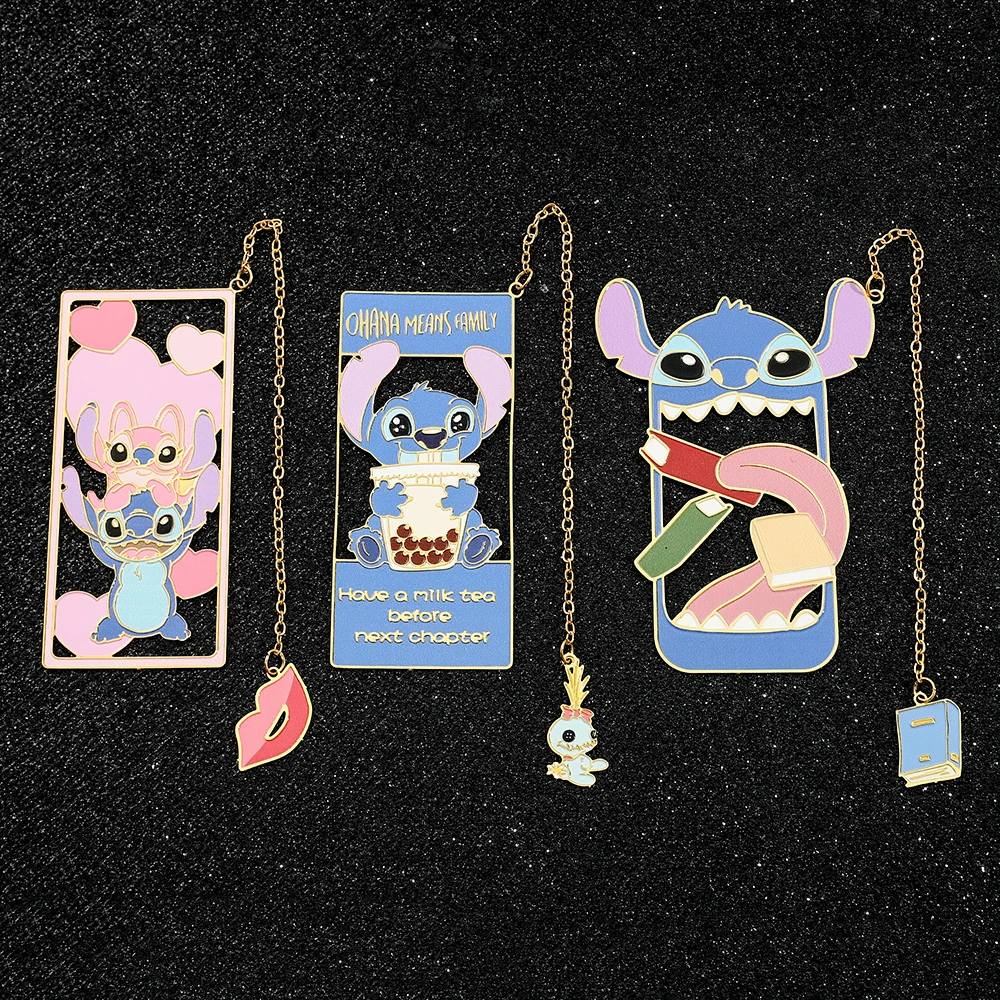 Marque-page-en-m-tal-Stitch-Anime-pour-les-amoureux-des-livres-cadeaux ...