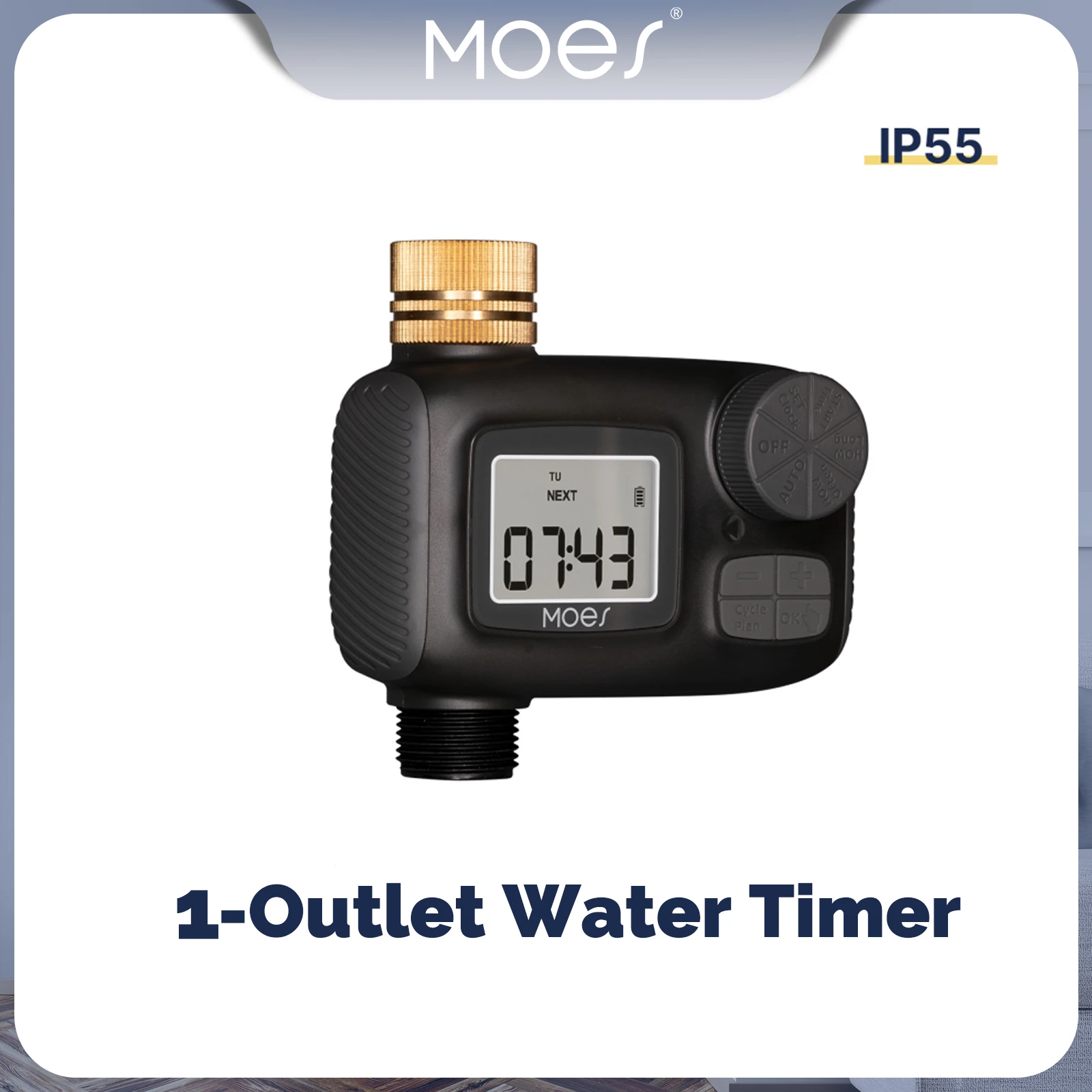 MOES-Water-Timer-1-Outlet-IP55-Waterproof-Brass-Inlet-Rotary-Knob ...
