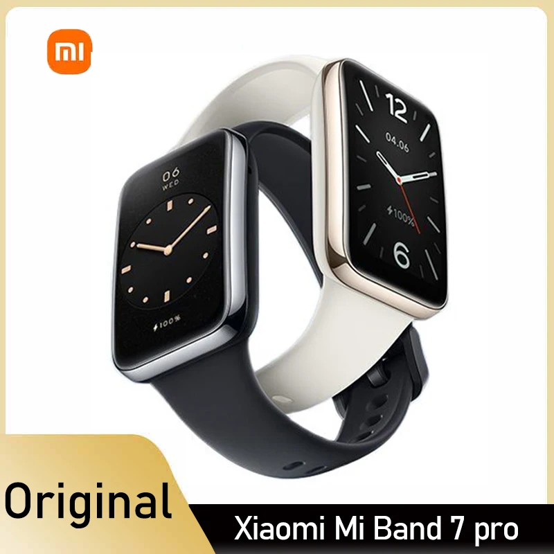 Original Xiaomi Mi Band 7 Pro Gps Smart Bracelet Amoled Screen Blood ...