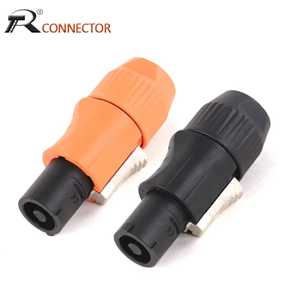 10pcs-New-IP65-Waterproof-Locking-PowerCon-Chassis-Connectors-NAC3MPX ...