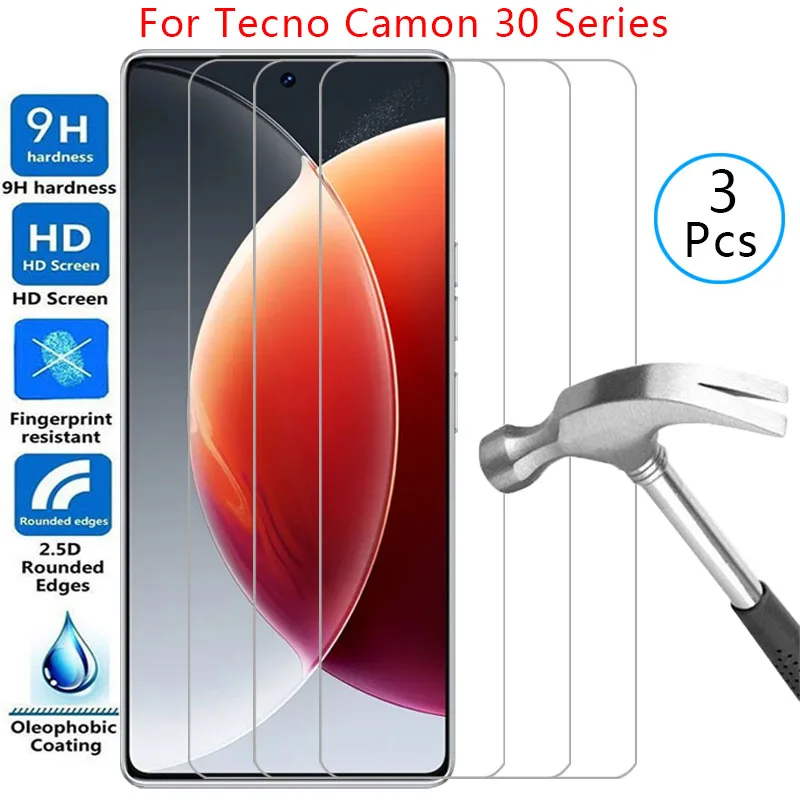 screen-protector-for-tecno-camon-30-pro-premier-protective-tempered-glass-on-techno-camon30 ...