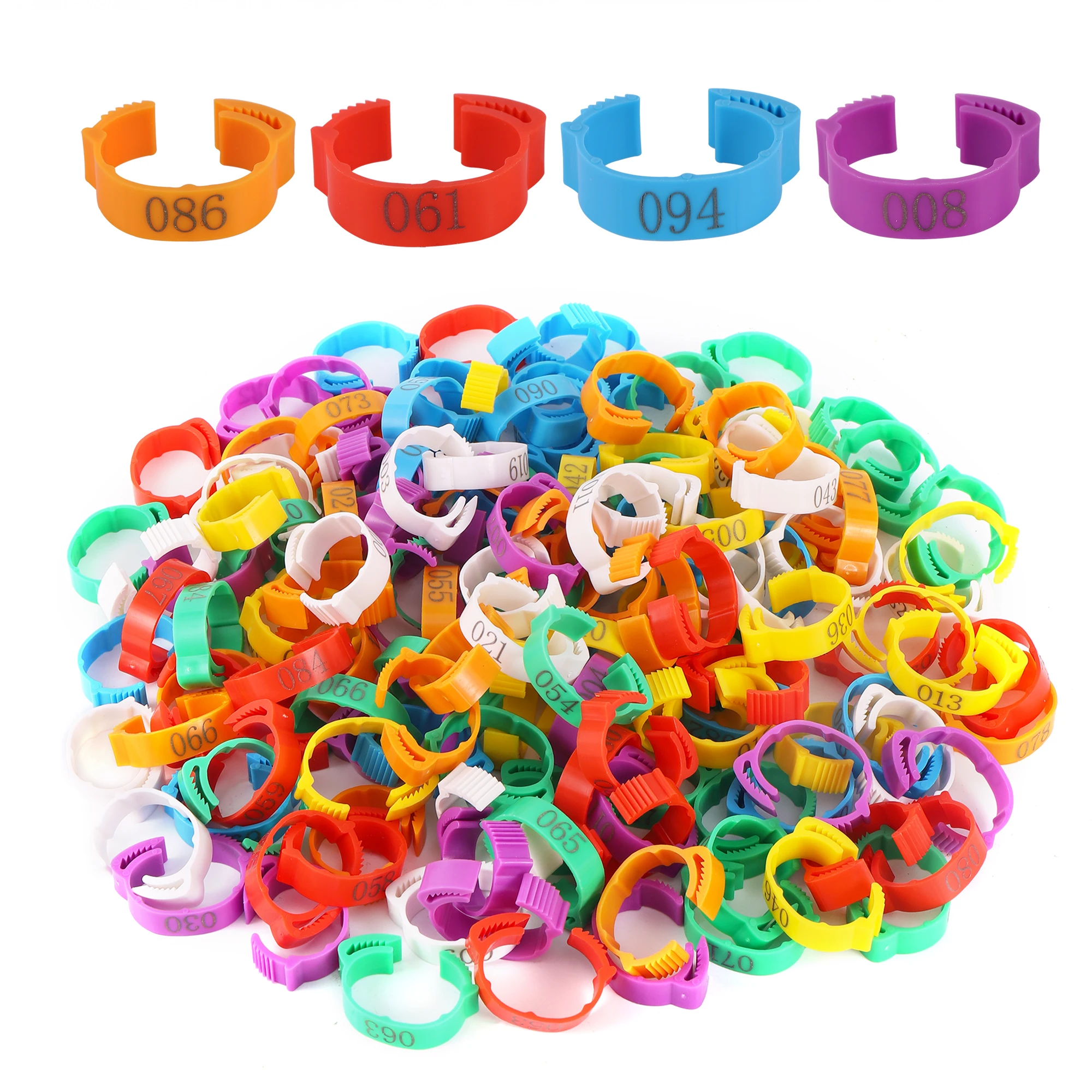 100Pcs-Color-Adjustable-Chicken-Foot-Rings-Inner-Diameter-Size-2-2-4cm ...