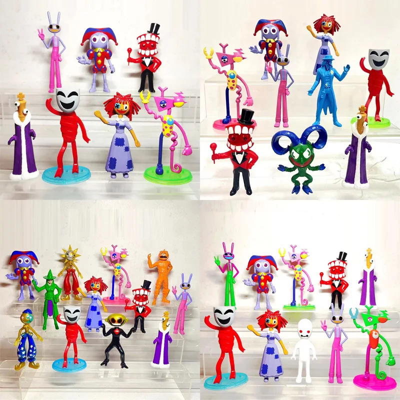 6-12Pcs-The-Amazing-Digital-Circus-Action-Figure-The-Amazing-Digital ...