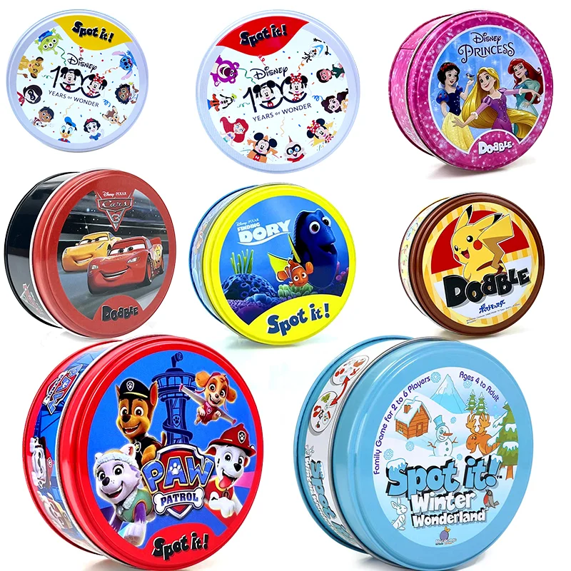 37-Styles-Dobble-Board-Game-Spot-It-Game-Multiplayer-Family-Party ...