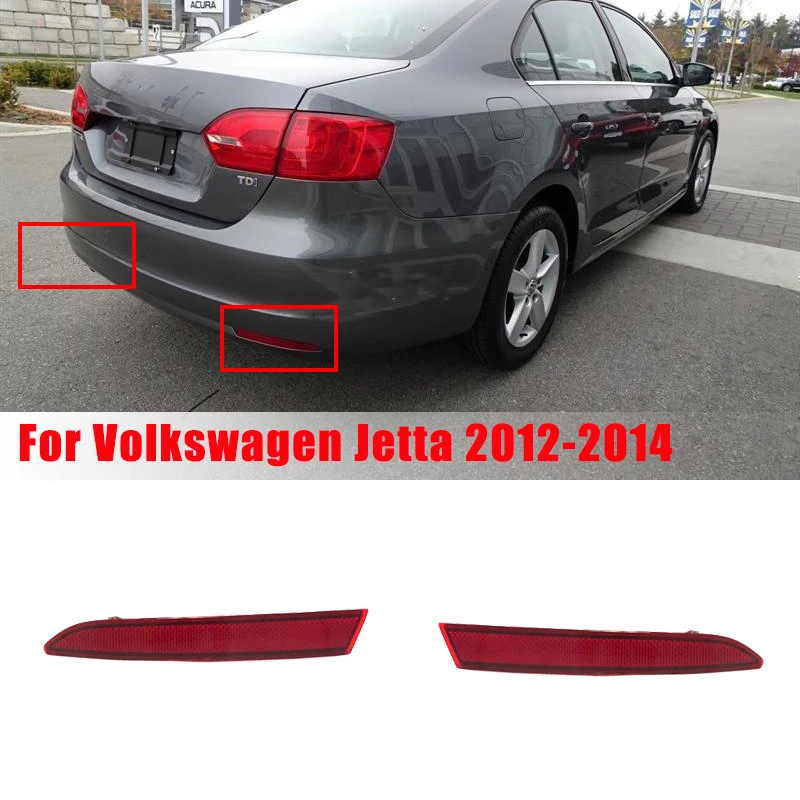 Rear-Bumper-Reflectors-StripeLight-For-Volkswagen-VW-JETTA-MK6-VENTO ...