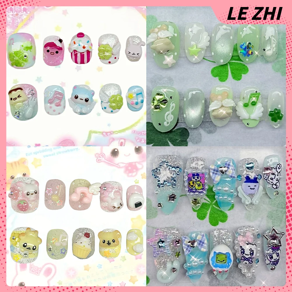 Tamagotchi Square: The Cutest Y2K Nails That Brought Back My Childhood ...