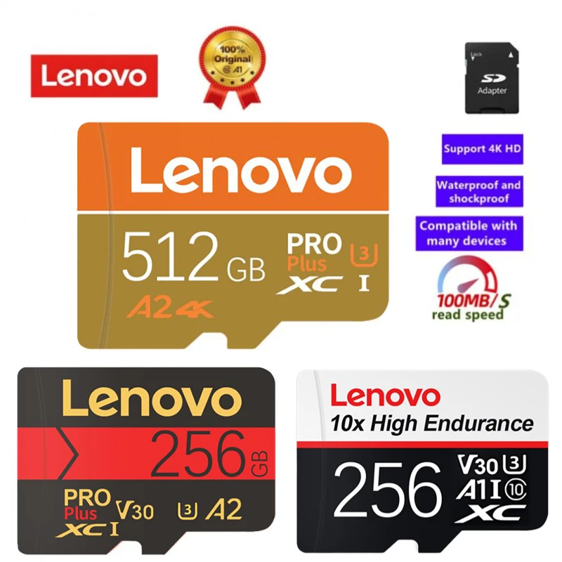 Lenovo-Original-Newest-Micro-Memory-Card-C10-U3-4K-HD-Trans-128GB-SD ...