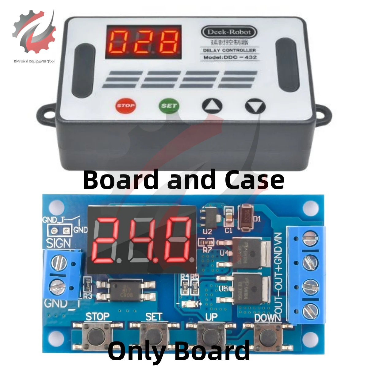 Ddc-432 Dc 5v-30v Dual Mos Led Digital Delay Controller Time Delay Relay Trigger Cycle Timer ...