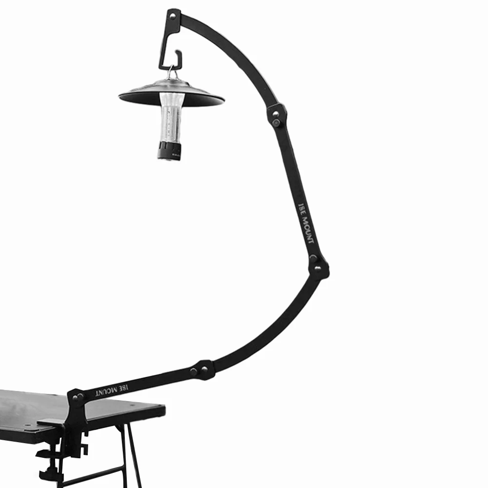 Folding-Lamp-Stand-Collapsible-Iron-Lantern-Stand-Portable-Camping-Lamp ...