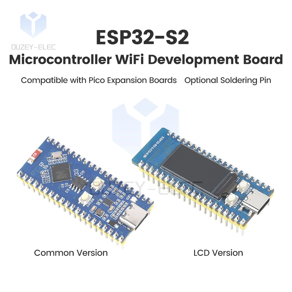 Esp32-S2-Pico-0-96-LCD-Display-Screen-Development-Board-Wifi-Development-Board-Microcontroller ...