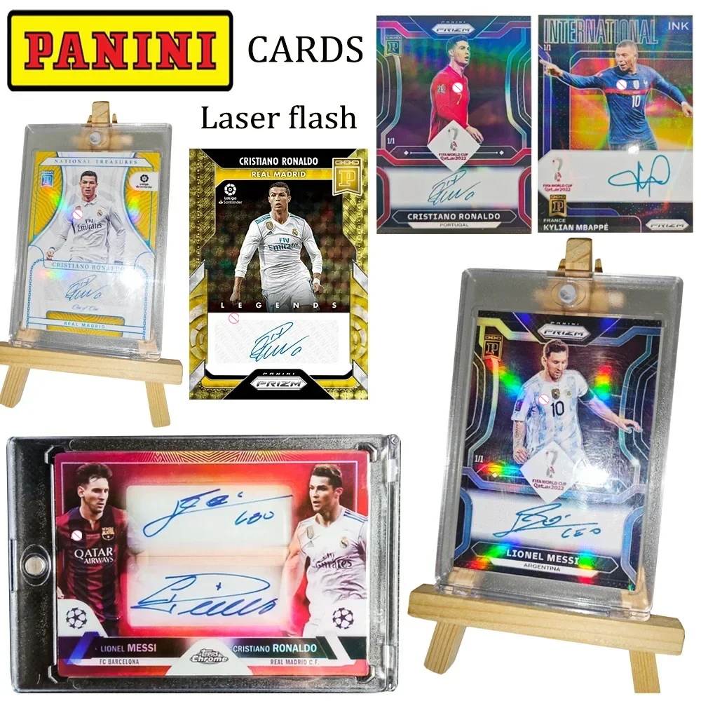 Panini-cart-o-colecion-vel-flash-laser-diy-messi-cristiano-ronaldo ...