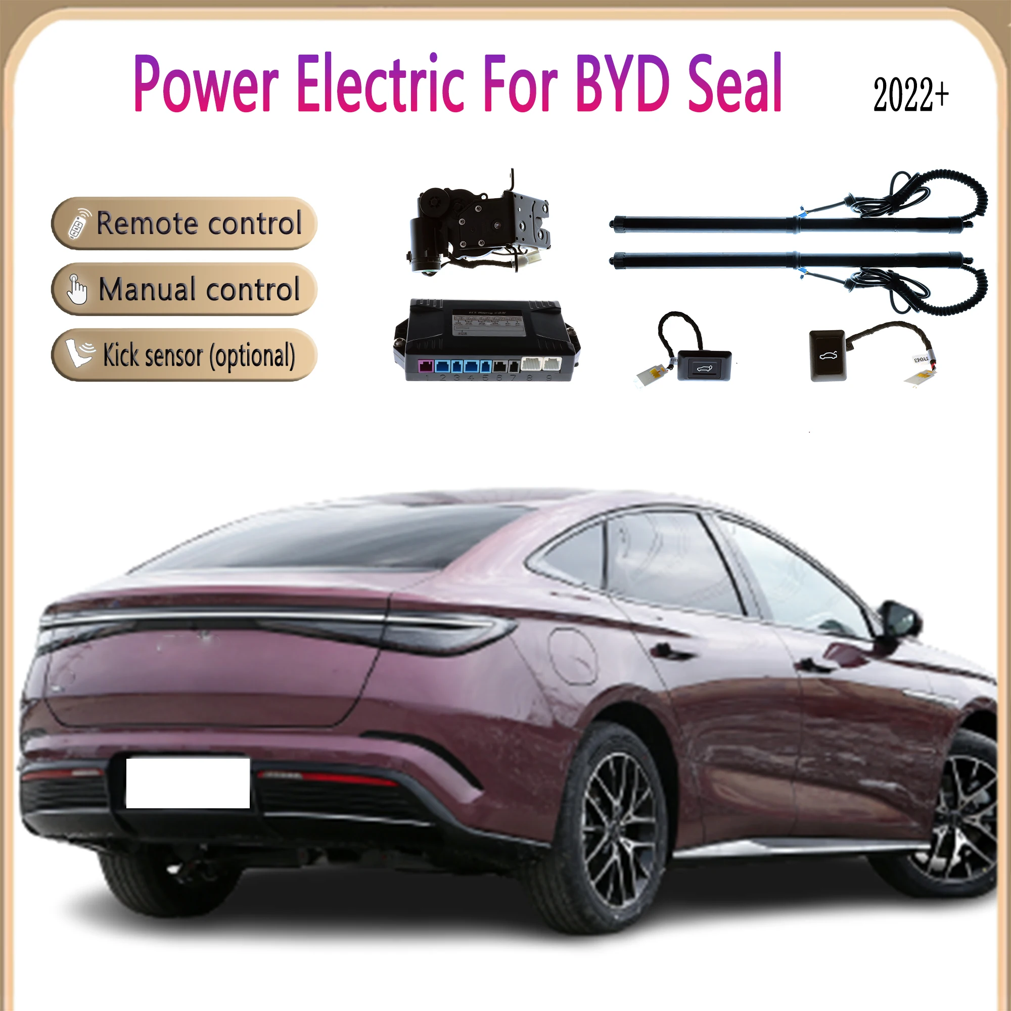 For-BYD-Seal-2022-Car-Power-Trunk-Lift-Electric-Hatch-Tailgate-Strut ...