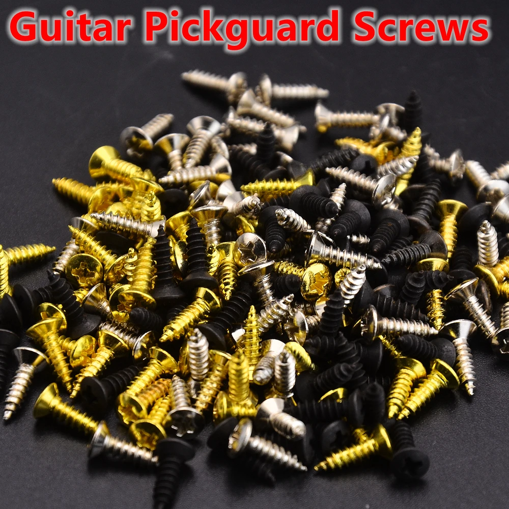 1-Bag-10-Pieces-50-Pieces-Pickguard-Screws-Eelectric-Guitar-Pick-Guard ...
