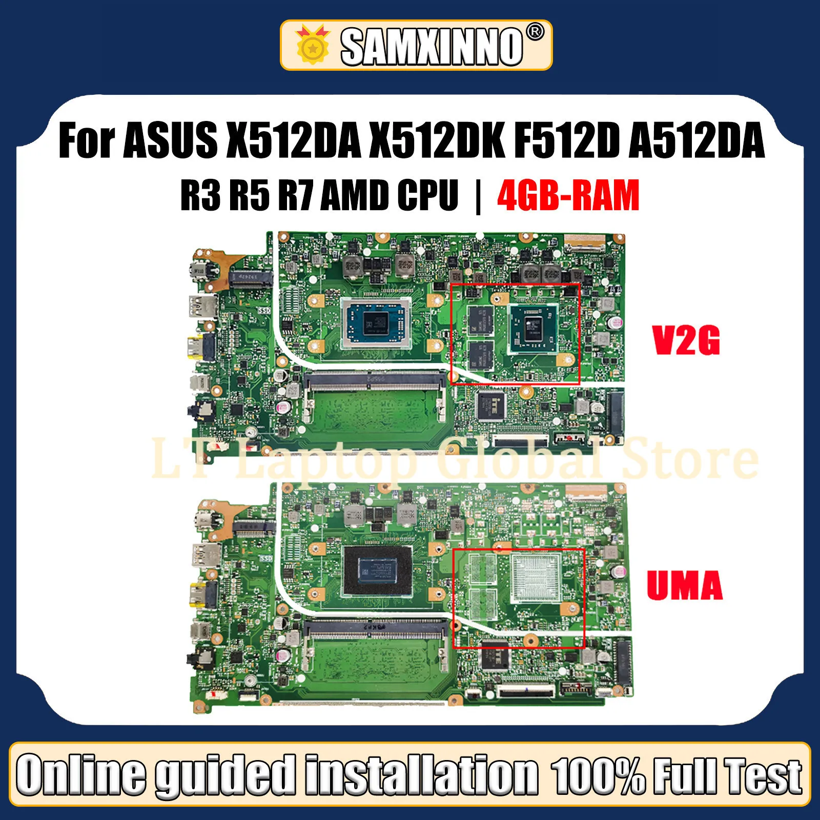 LT-Laptop-X512DA-Mainboard-For-Asus-VIVOBOOK-F512DA-X512D-X712DA-X512DK ...