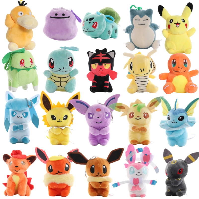 20-Style-Anime-Pokemon-Plush-Doll-Pikachu-Stuffed-Toy-Keychain ...