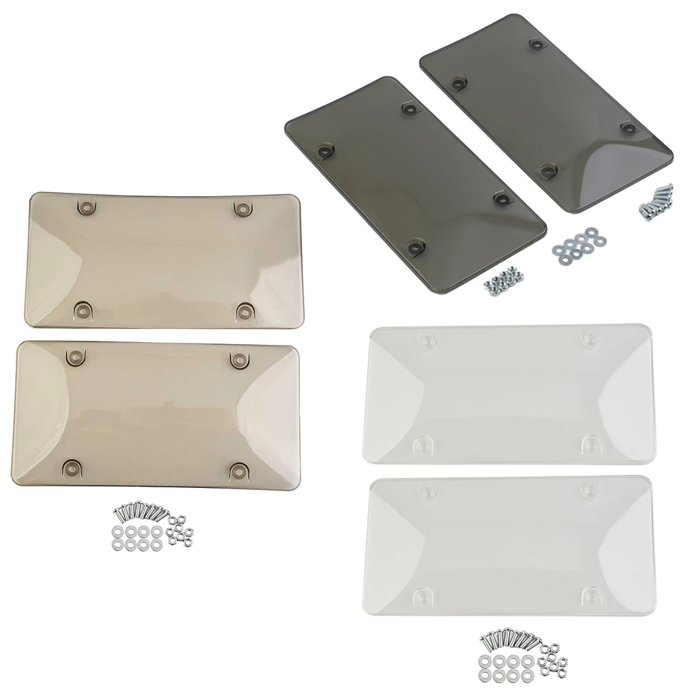 2X-License-Plate-Cover-Reflective-Anti-Speed-Red-Light-Toll-Camera ...