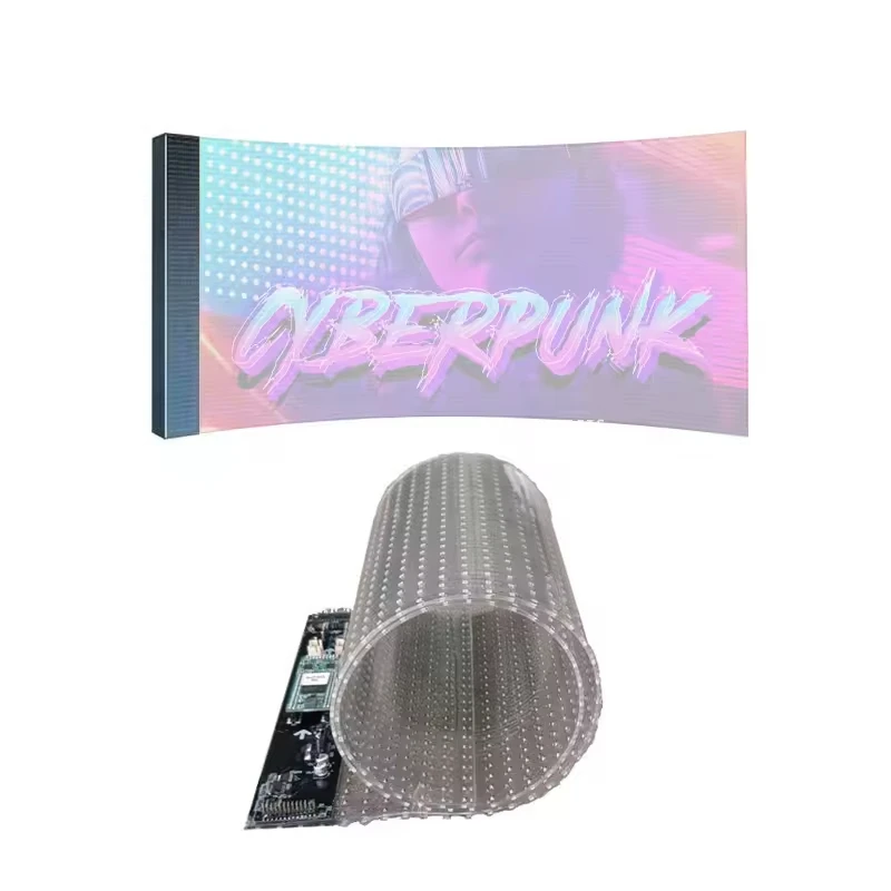 Tela-LED-de-cristal-transparente-tela-eletr-nica-tela-de-publicidade-de ...