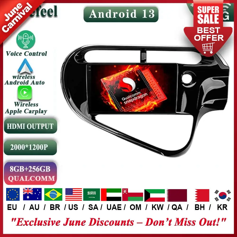 Android-13-For-Toyota-AQUA-Prius-C-2018-2020-Multimedia-Car-Vehicle ...