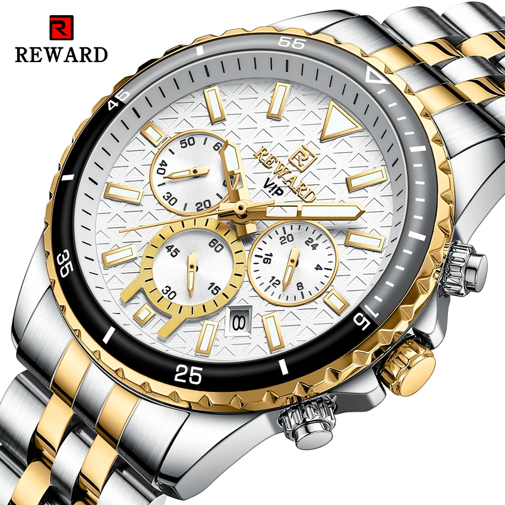 REWARD-New-Quartz-Men-s-Watches-Stainless-Steel-Luxury-Brand-Waterproof ...