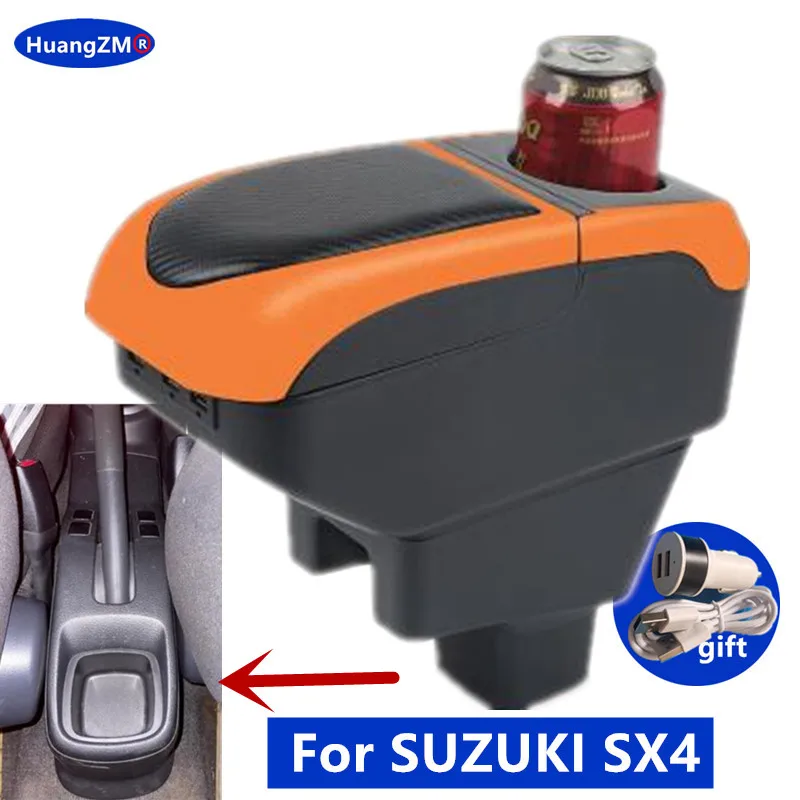 For-SUZUKI-SX4-Armrest-box-For-SUZUKI-SX4-Car-Armrest-box-Dedicated ...
